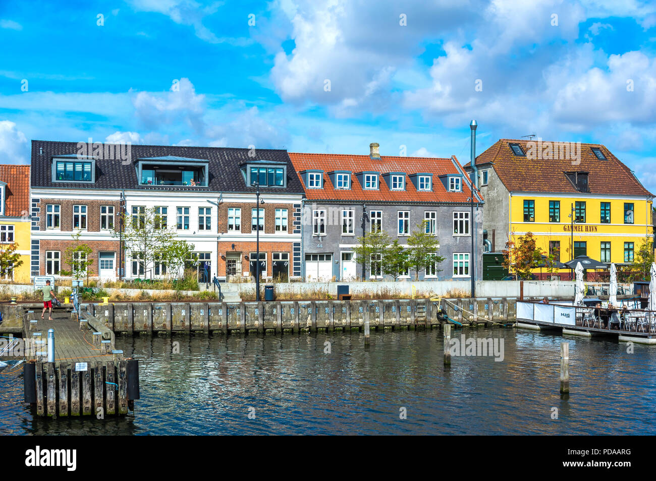 Denmark, Fredericia: Panoramic view of the former fortress town in the ...
