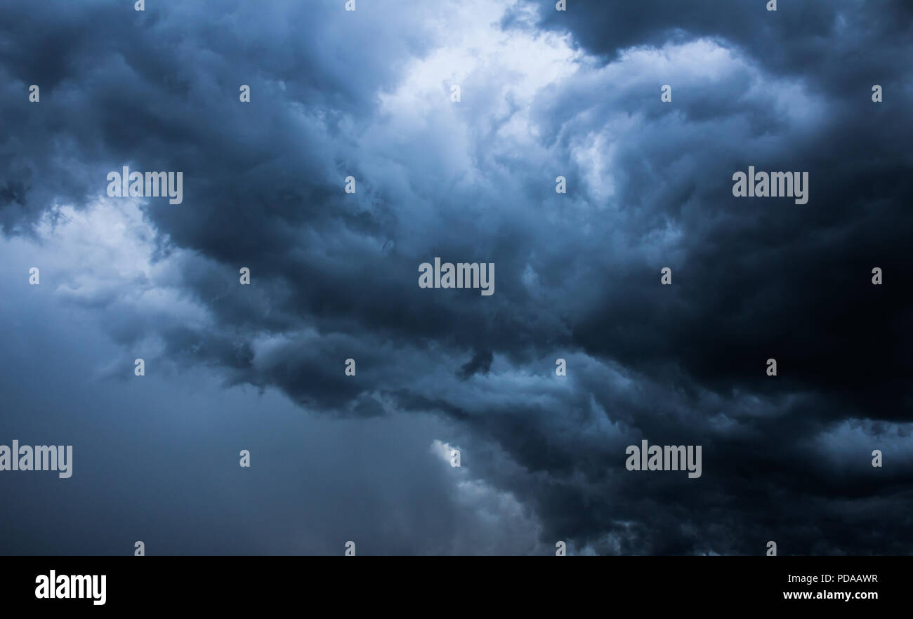 Dark Clouds - Big Storm Stock Photo - Alamy