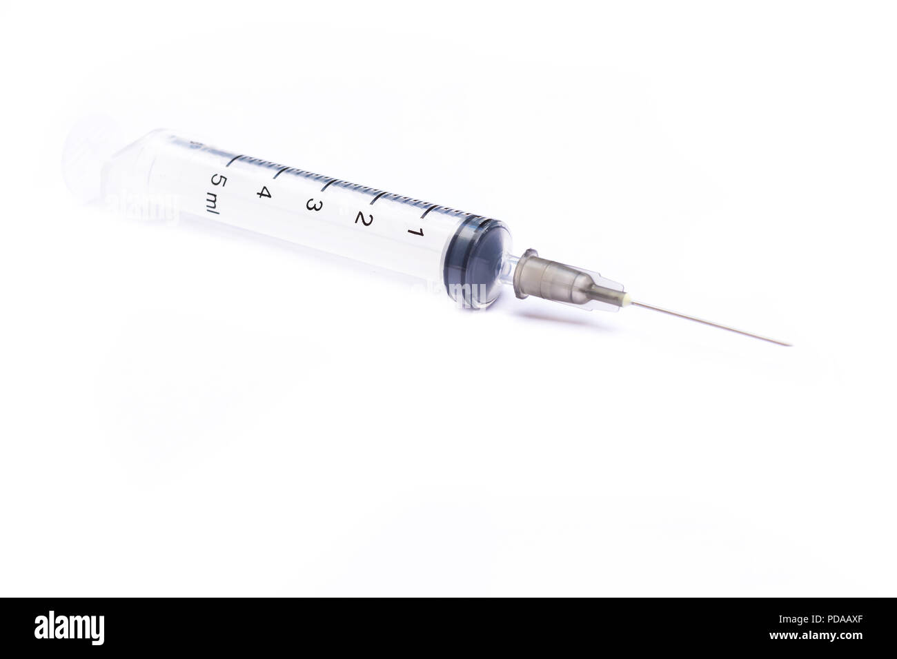 Medical for injection with a syringe isolate Stock Photo - Alamy