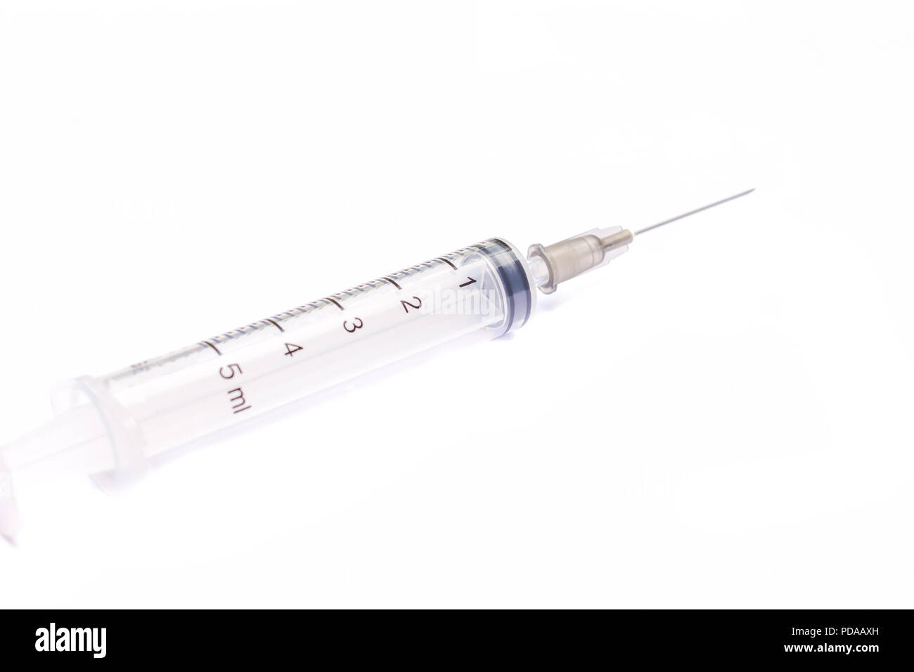 Medical for injection with a syringe isolate Stock Photo - Alamy