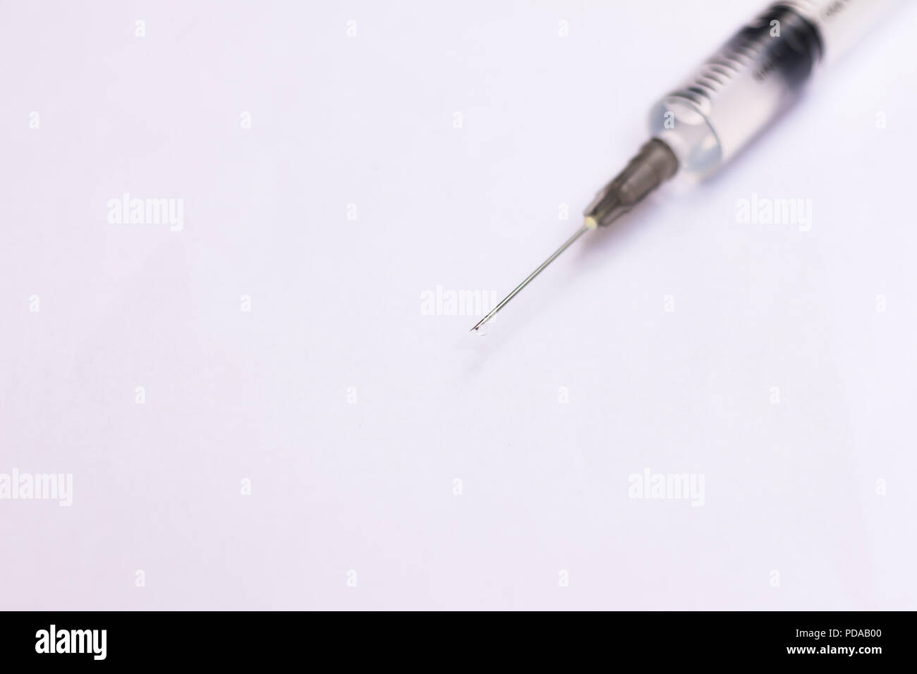 Medical for injection with a syringe isolate Stock Photo - Alamy