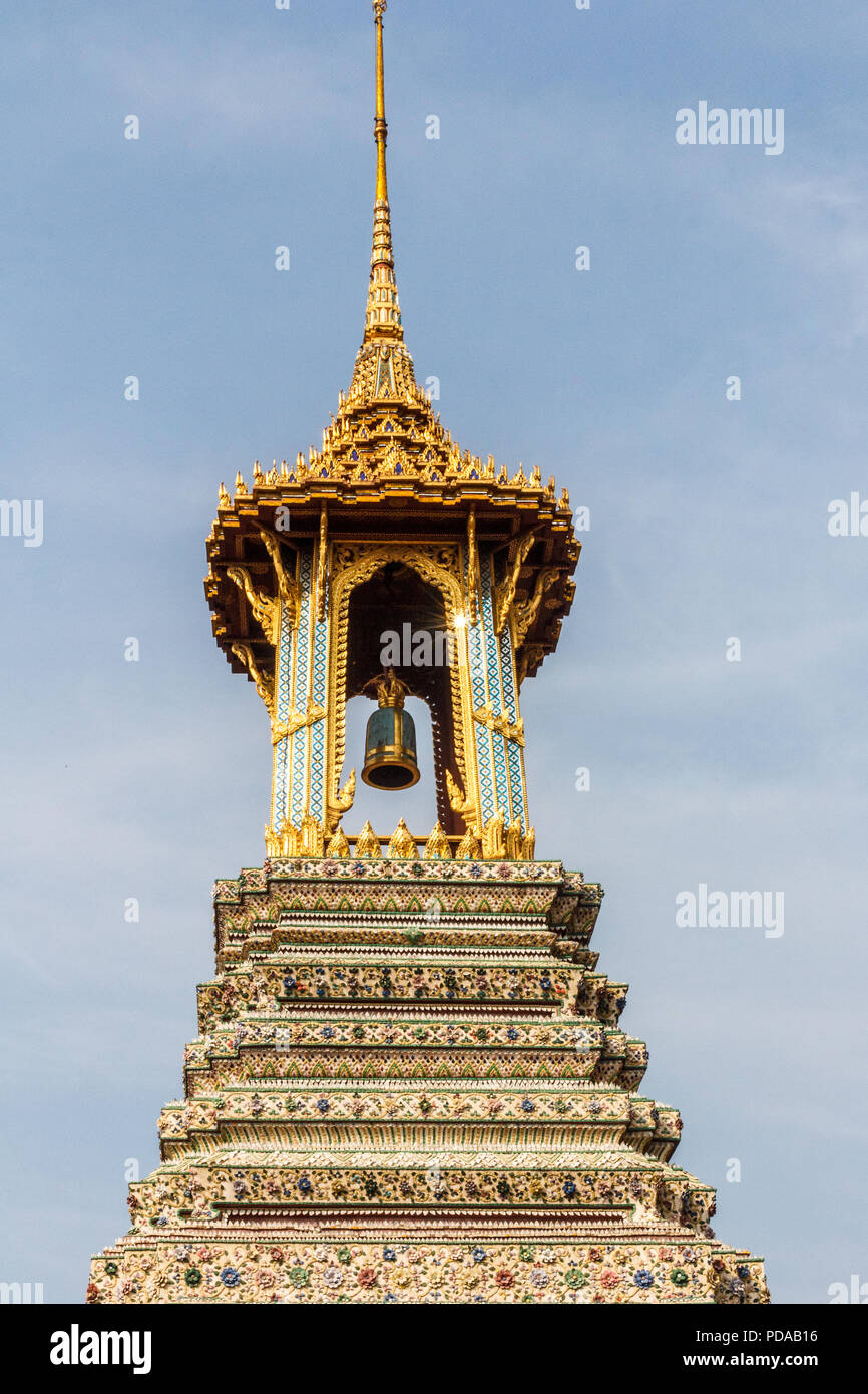 Bell tower, Grand Palace, Bangkok, Thailand Stock Photo - Alamy