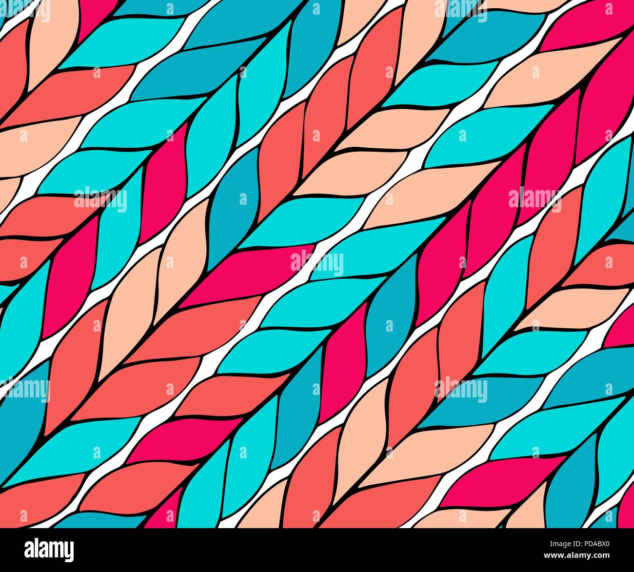 Curly braids Stock Vector Images - Alamy