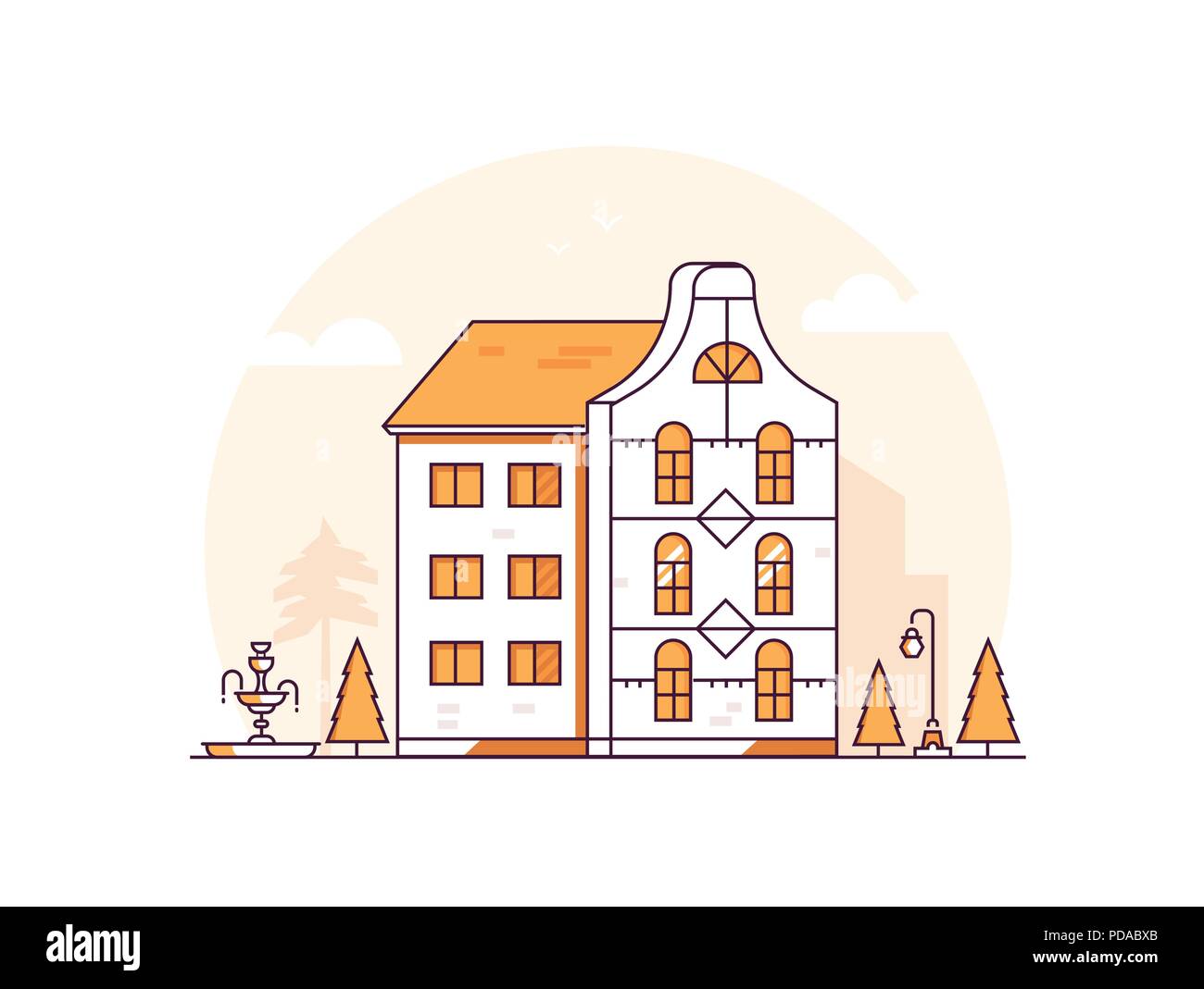 European modern design Stock Vector Images - Alamy