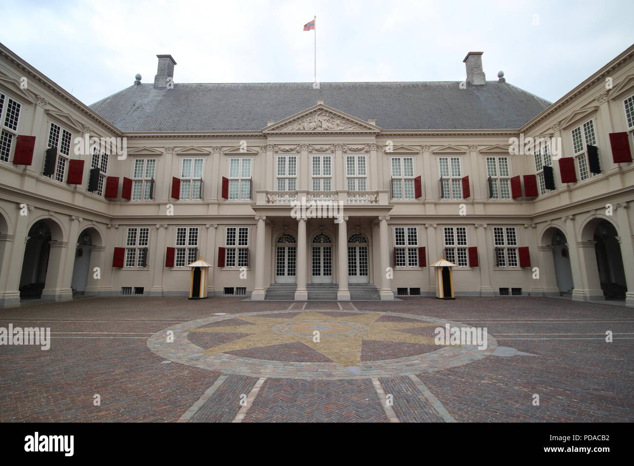 Working palace of King Willem Alexander and queen Maxima on the ...