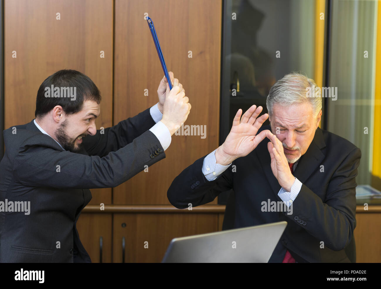 Angry employee hi-res stock photography and images - Alamy