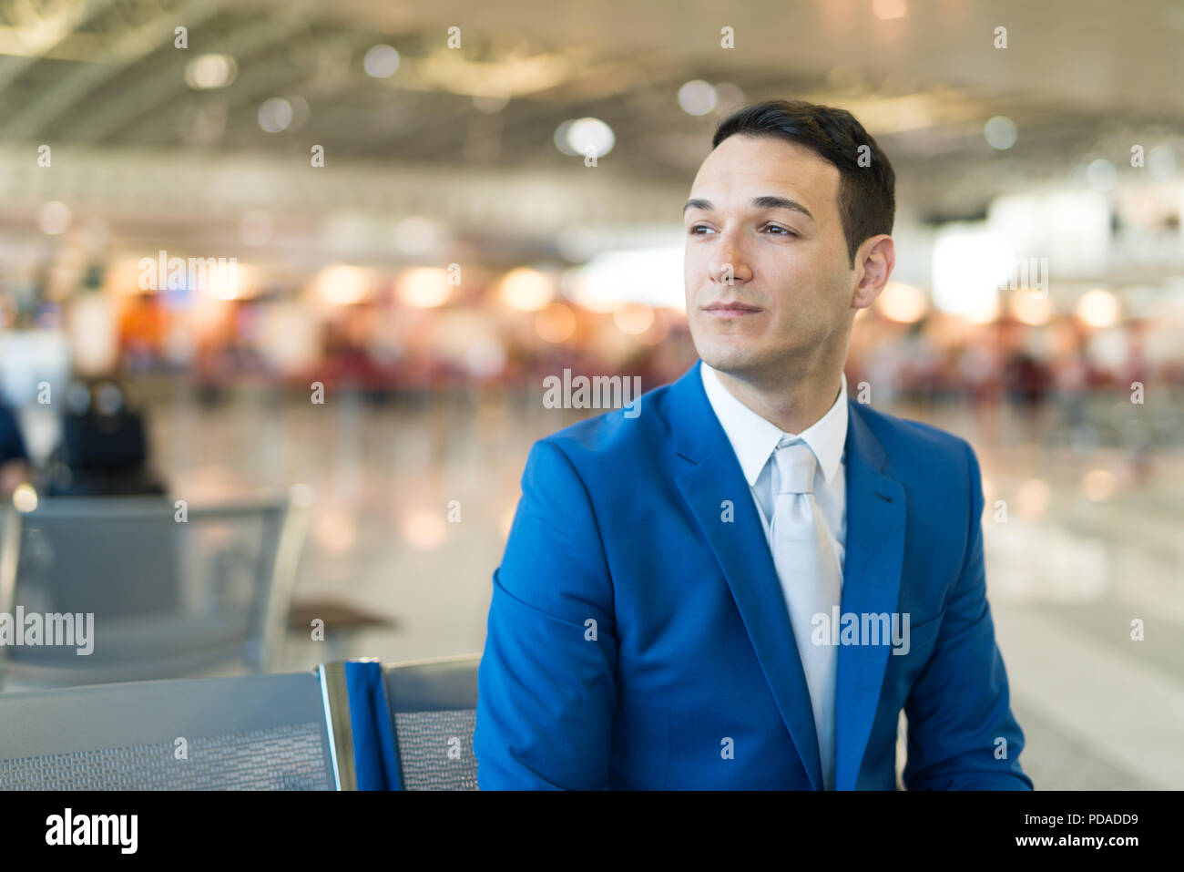 Portrait of a smiling businessman Stock Photo - Alamy
