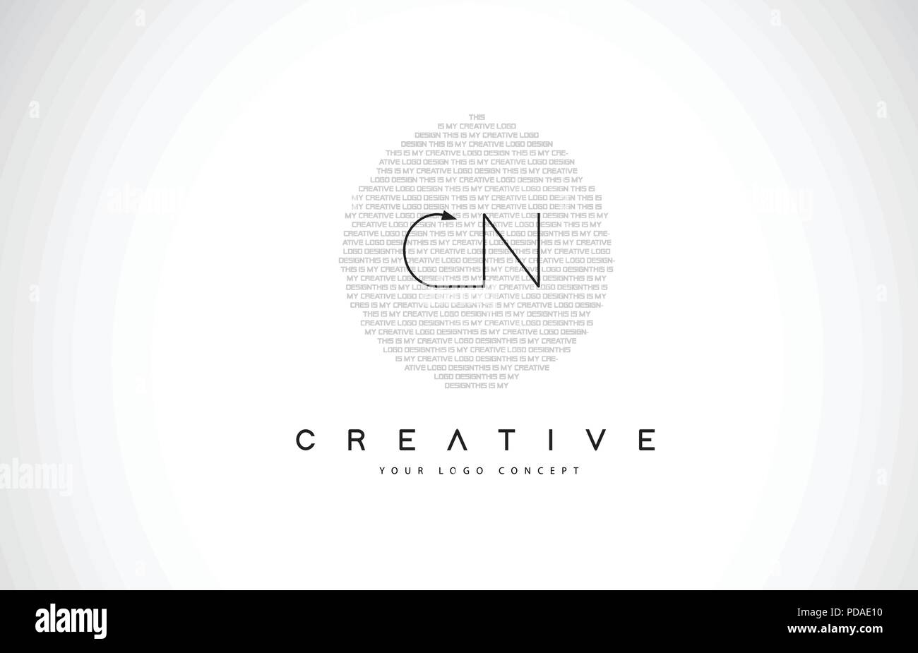 Letter Logo Design with Creative Look and Beautiful Modern Design ...