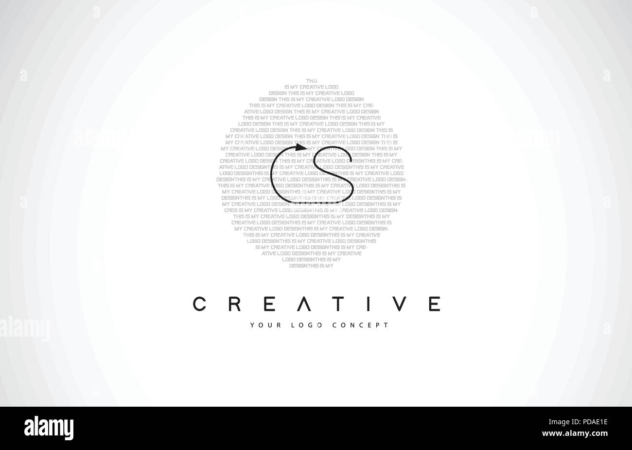 Letter Logo Design with Creative Look and Beautiful Modern Design ...