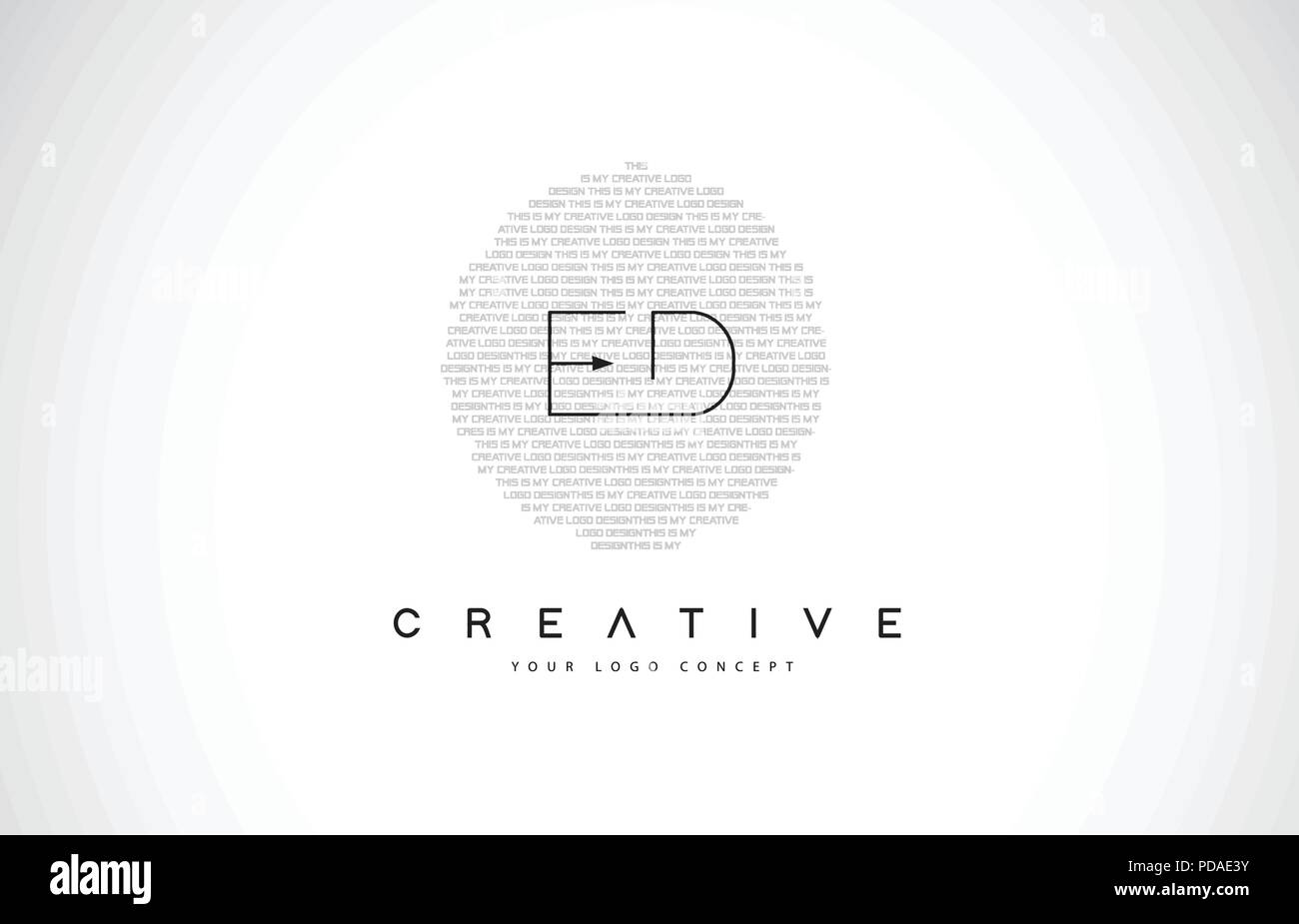 Letter Logo Design with Creative Look and Beautiful Modern Design ...