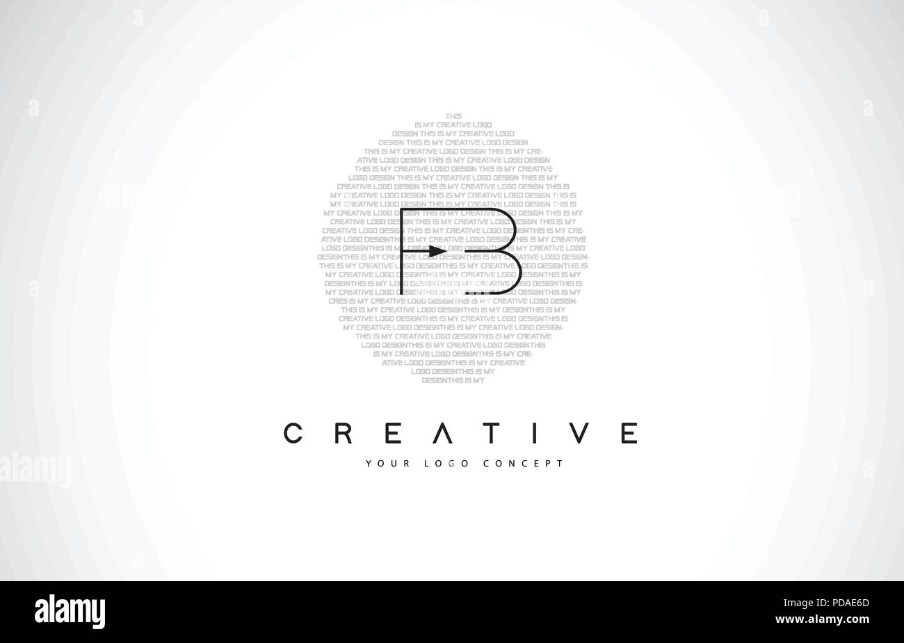 Letter Logo Design with Creative Look and Beautiful Modern Design ...