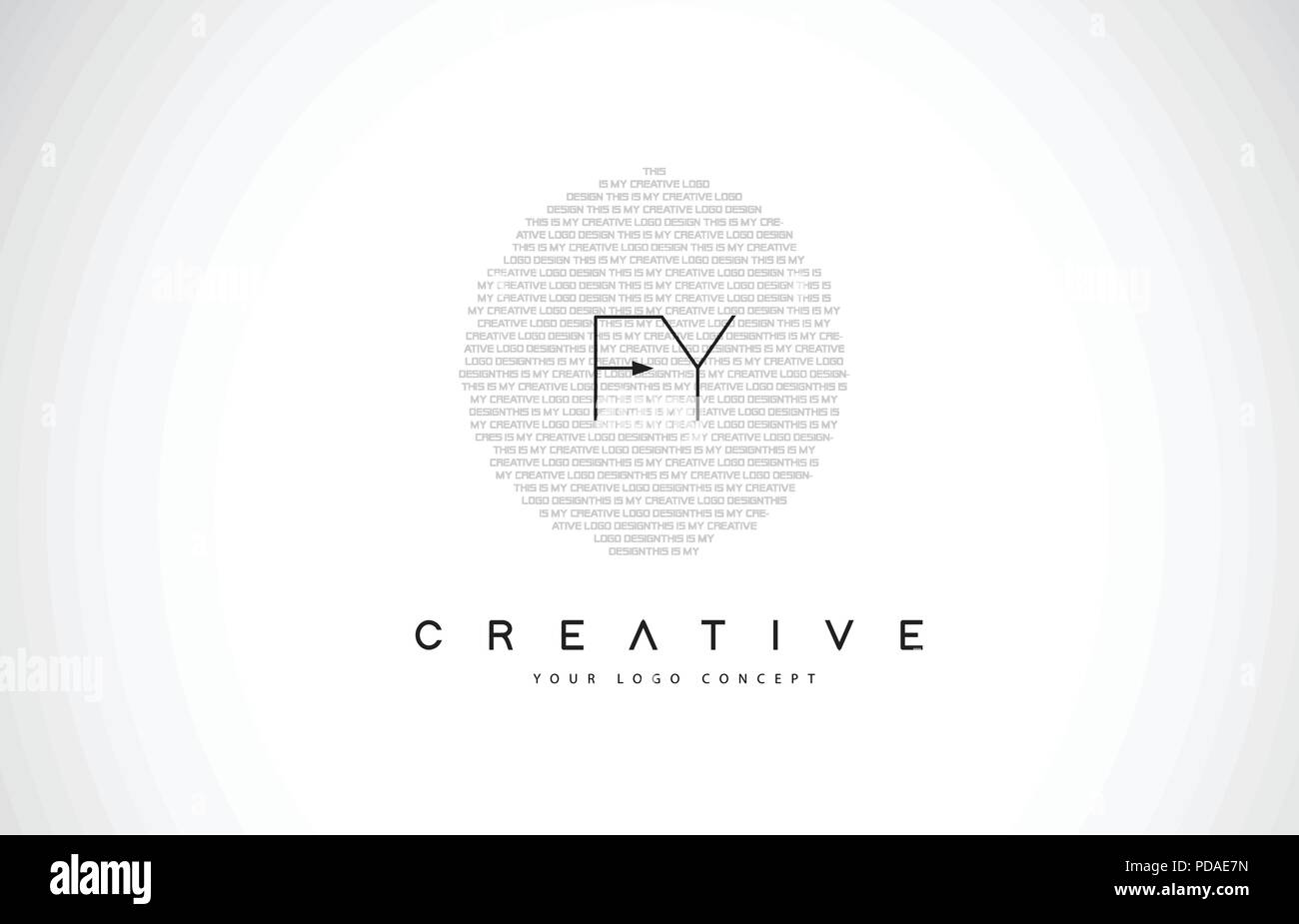 Letter Logo Design with Creative Look and Beautiful Modern Design ...