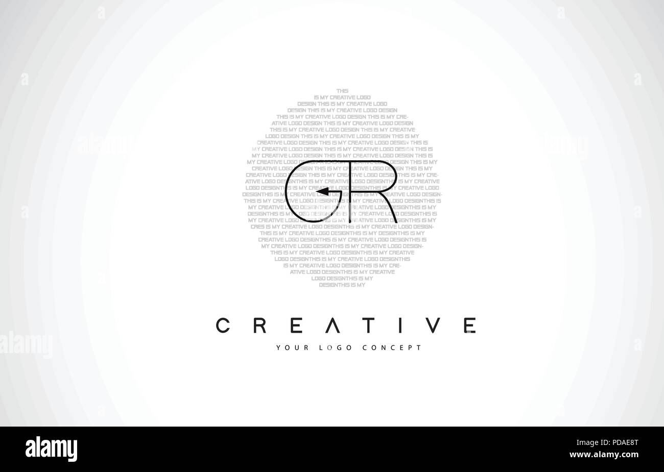 Letter Logo Design with Creative Look and Beautiful Modern Design ...