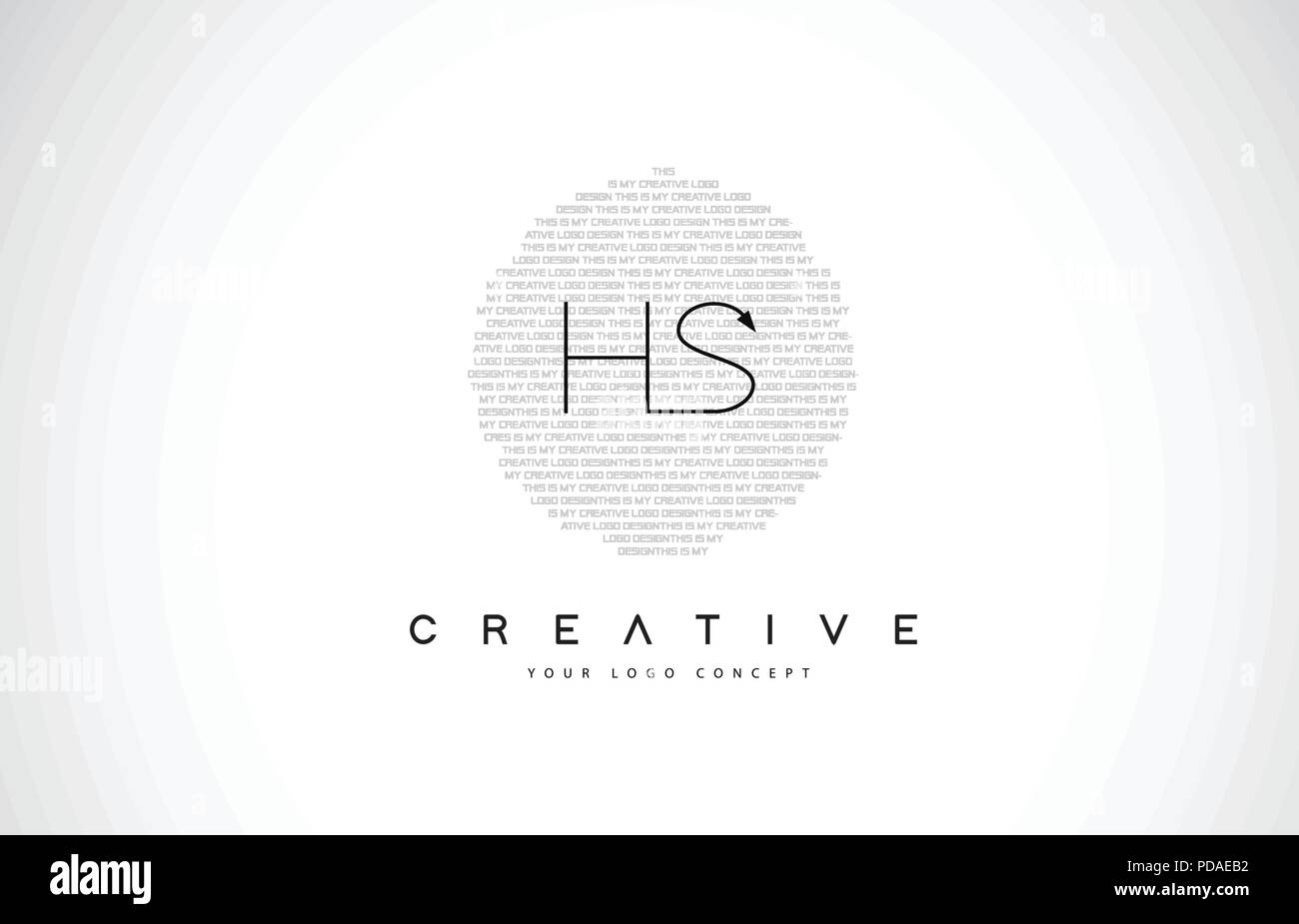 Letter Logo Design with Creative Look and Beautiful Modern Design ...