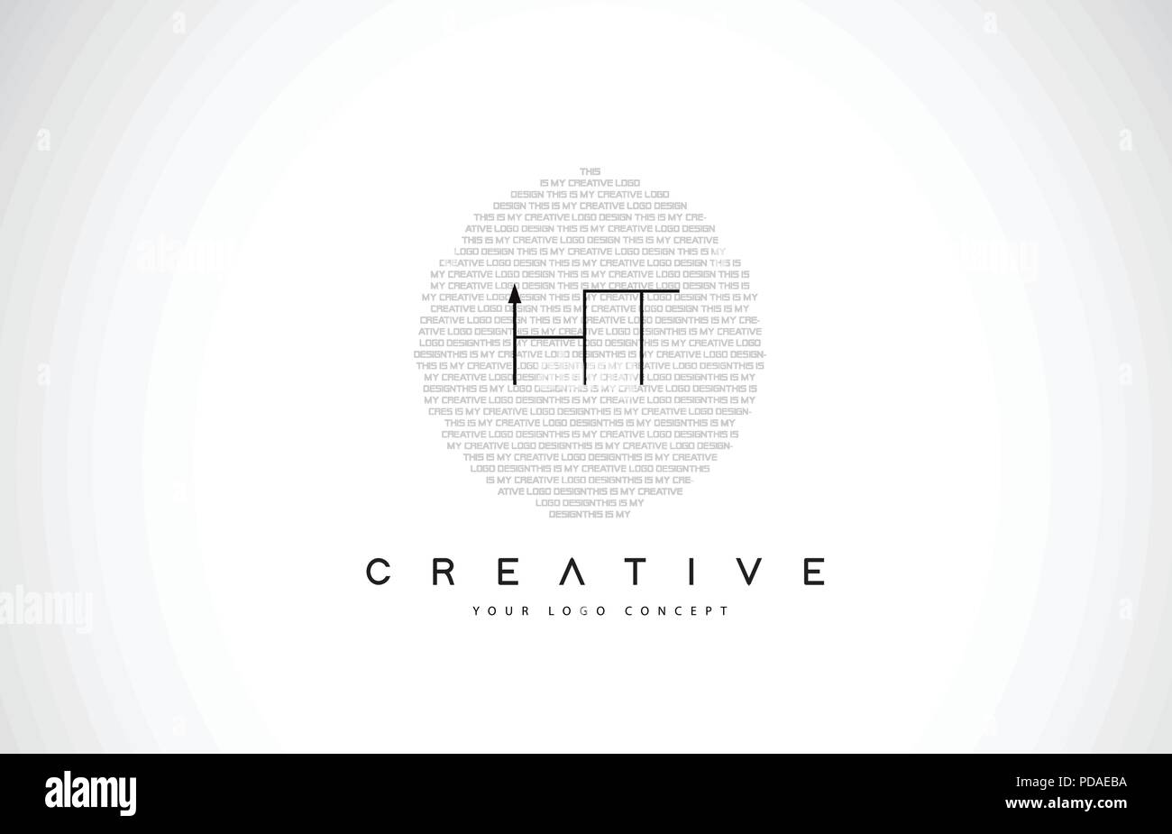 Letter Logo Design with Creative Look and Beautiful Modern Design ...