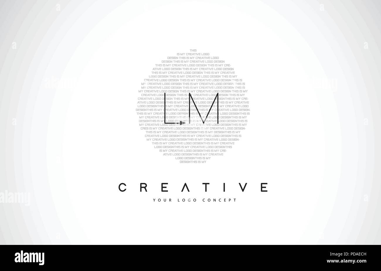 Letter Logo Design with Creative Look and Beautiful Modern Design ...