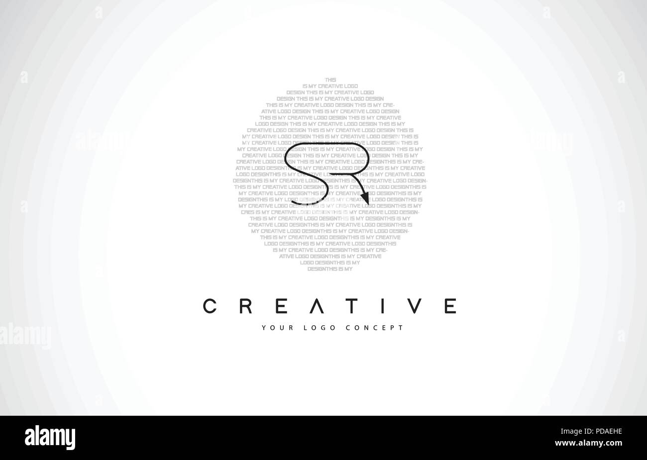Letter Logo Design with Creative Look and Beautiful Modern Design ...