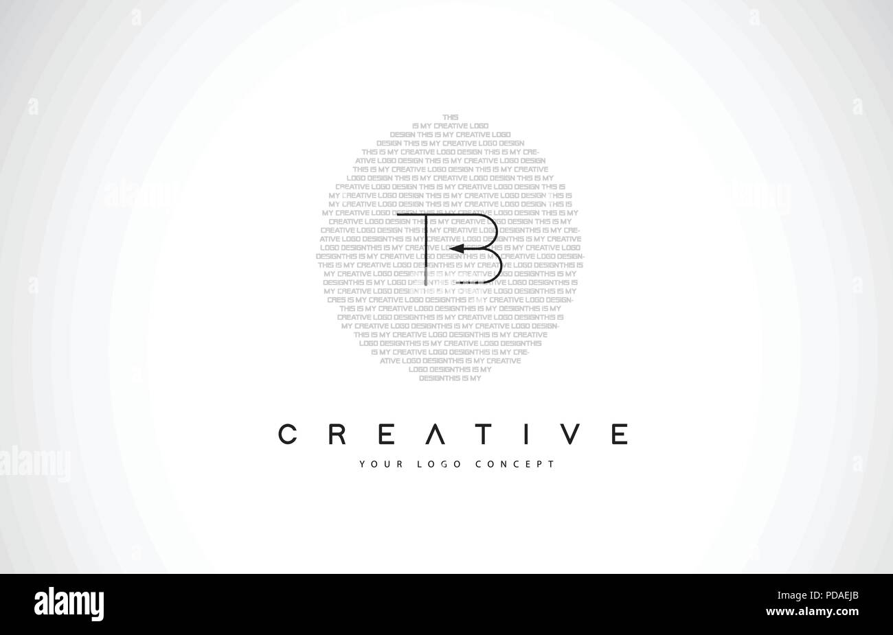 Letter Logo Design with Creative Look and Beautiful Modern Design ...