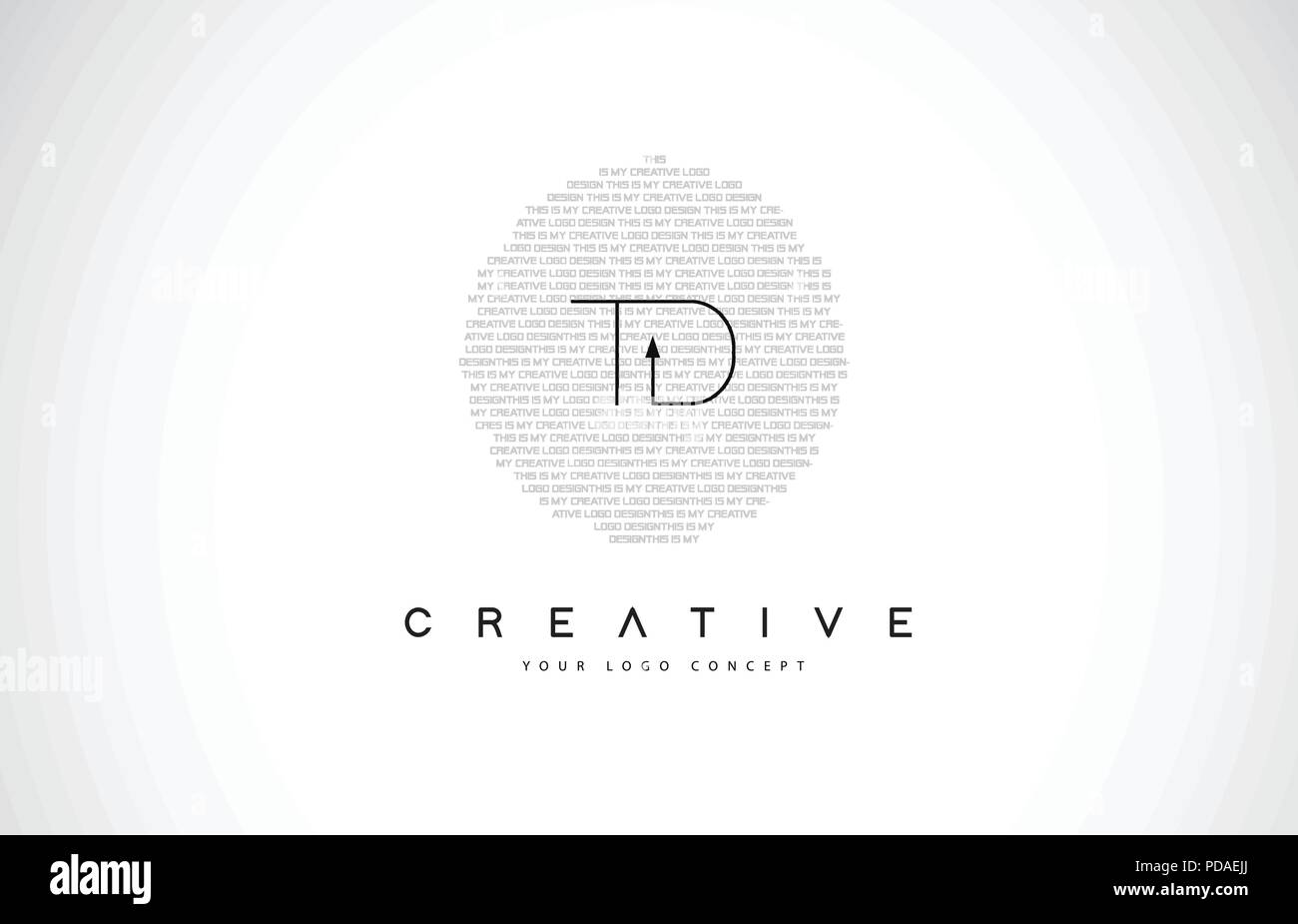 Letter Logo Design with Creative Look and Beautiful Modern Design ...