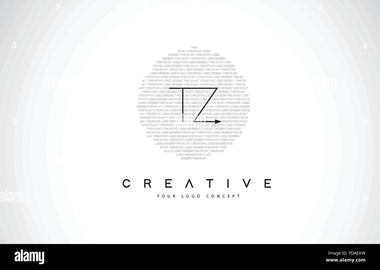 Letter Logo Design with Creative Look and Beautiful Modern Design ...