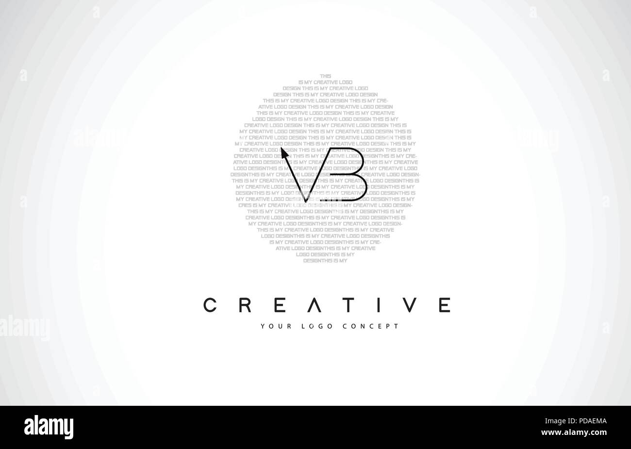 Letter Logo Design with Creative Look and Beautiful Modern Design ...