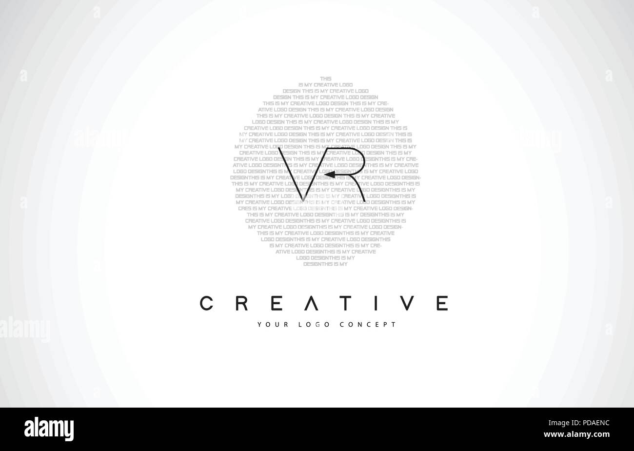 Letter Logo Design with Creative Look and Beautiful Modern Design ...