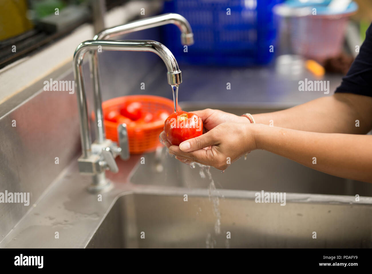 Washing hand hygiene concept food hi-res stock photography and images ...