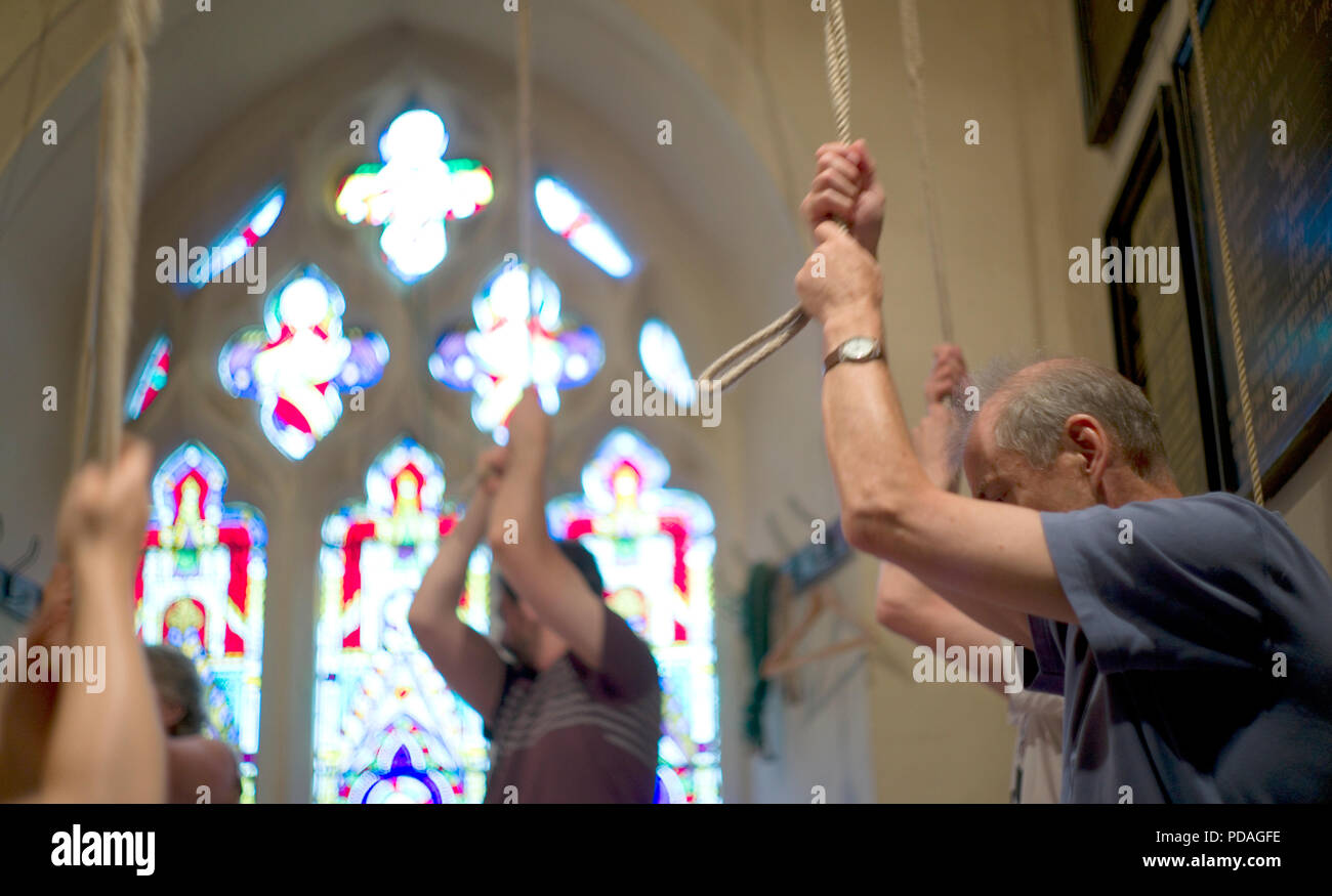 Bell ringers rope hi-res stock photography and images - Alamy