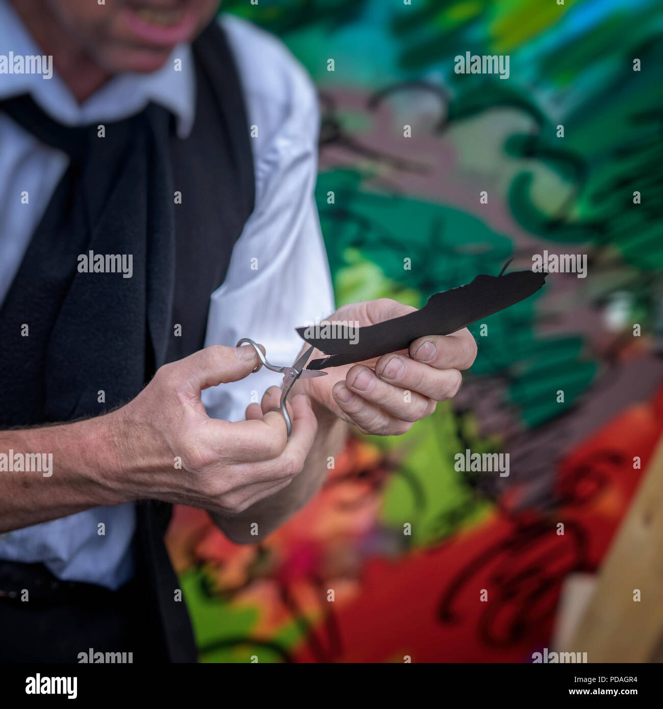 Painter artist clip art hi-res stock photography and images - Alamy