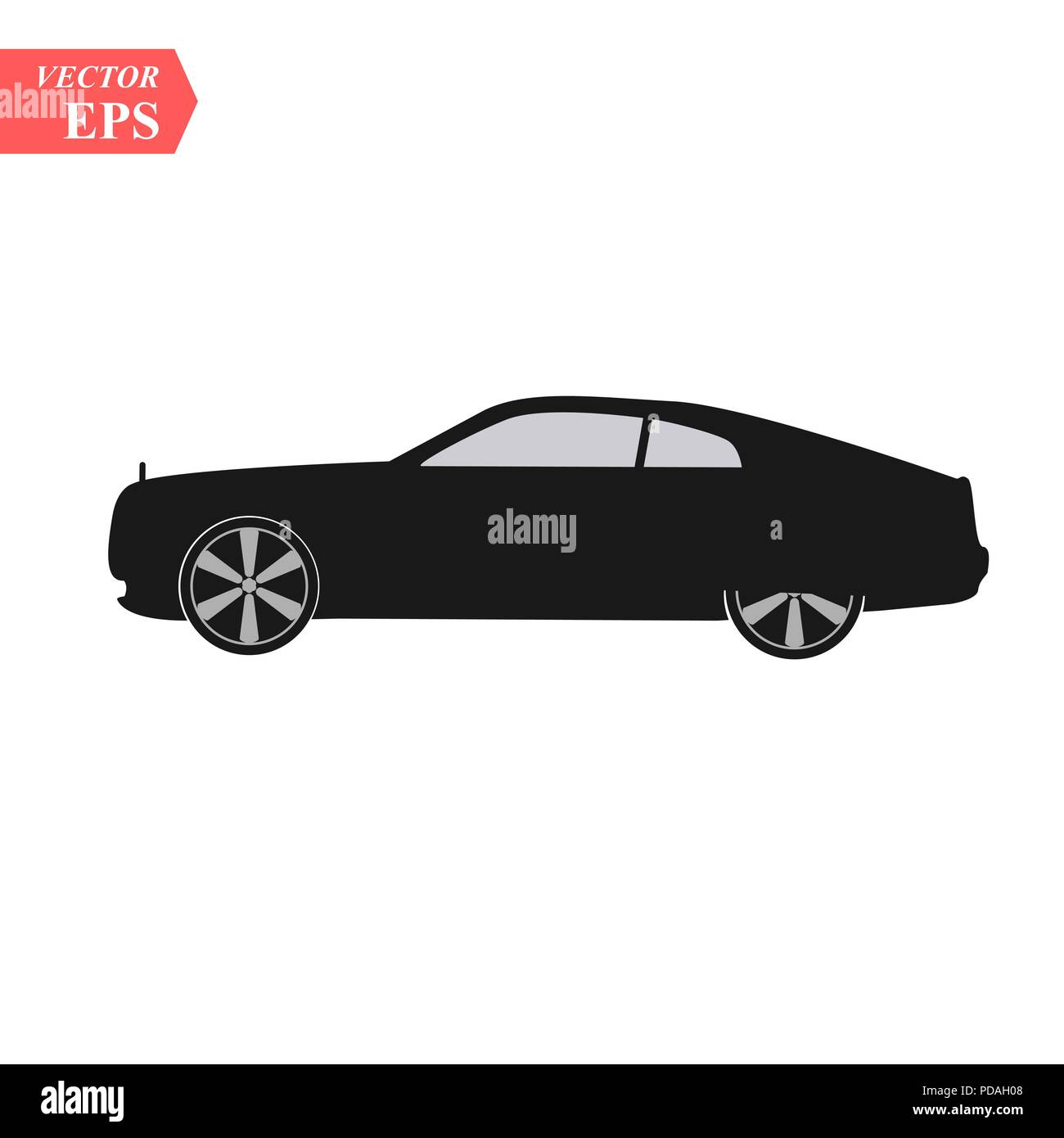 Super car design concept. Unique modern realistic art. Generic luxury ...