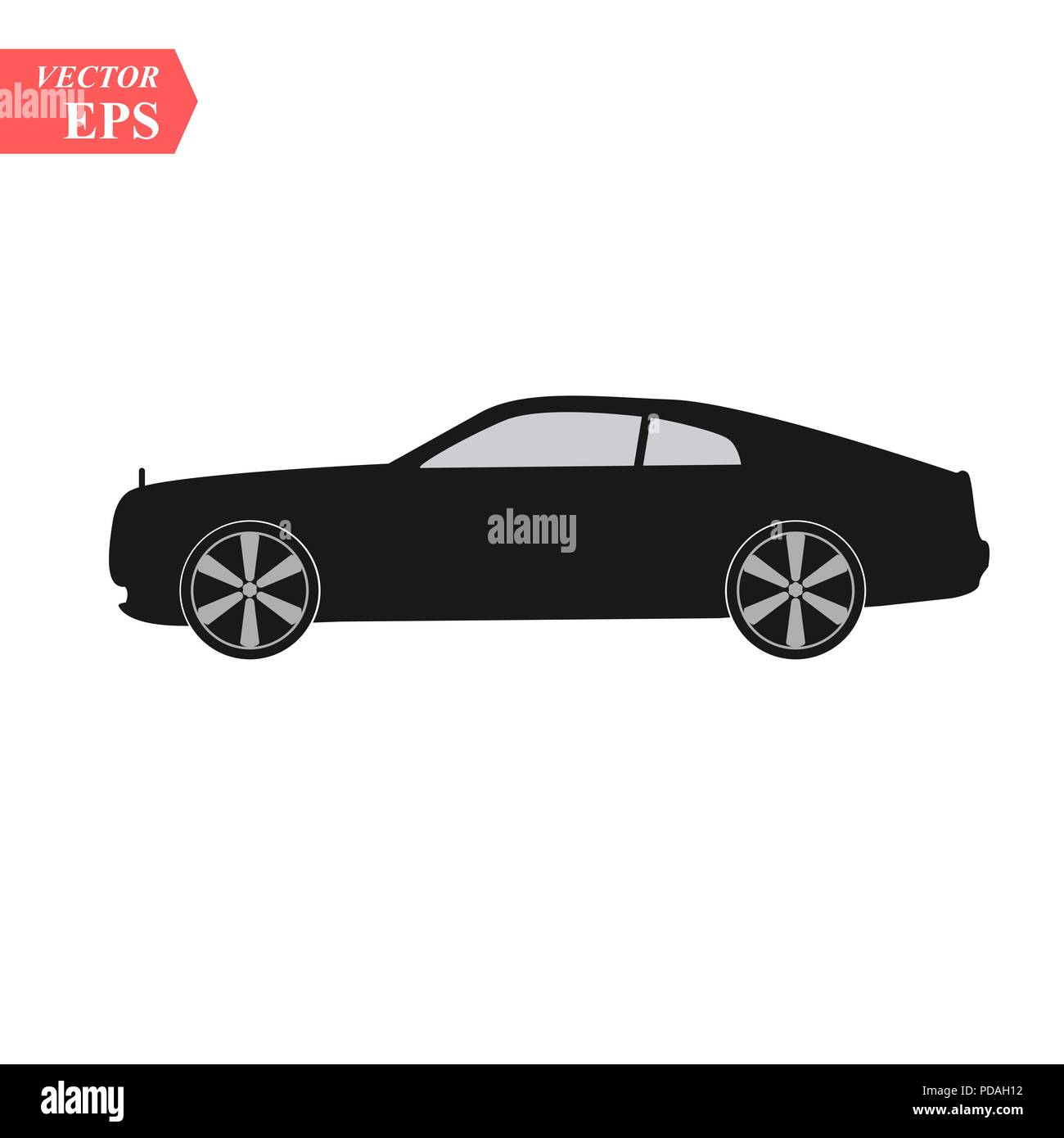 Super car design concept. Unique modern realistic art. Generic luxury ...