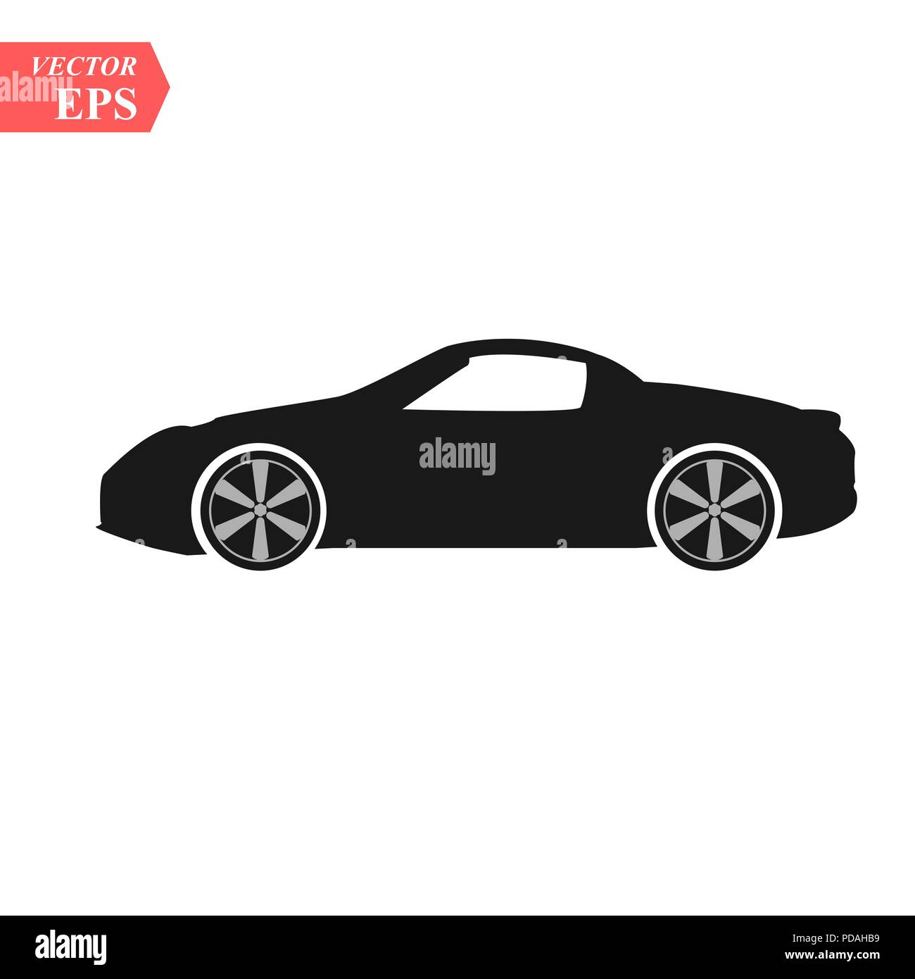Simple Car Vector Front