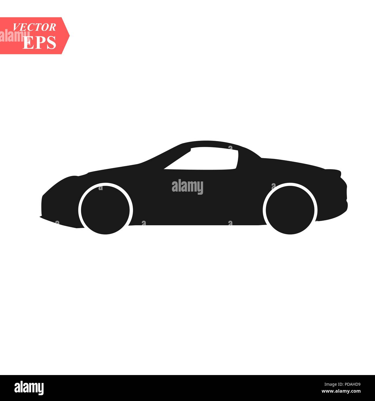 Sports Car Icon Side