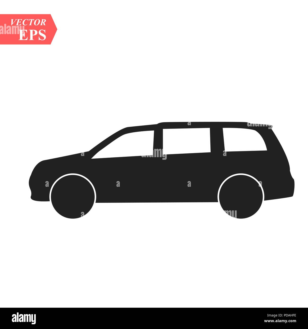 SUV Icon. Vector concept illustration for design. eps10 Stock Vector ...