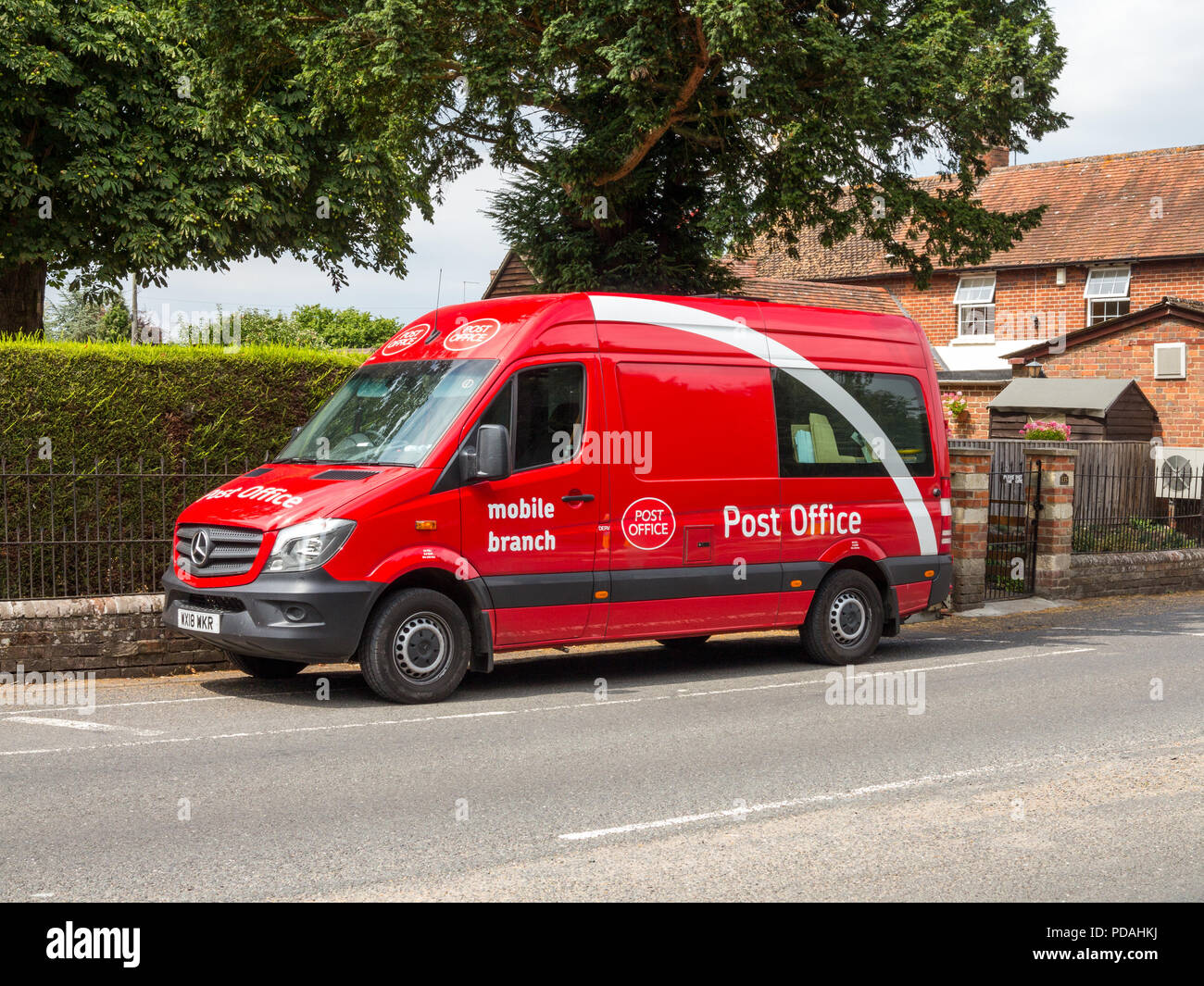 Post office van hi-res stock photography and images - Alamy