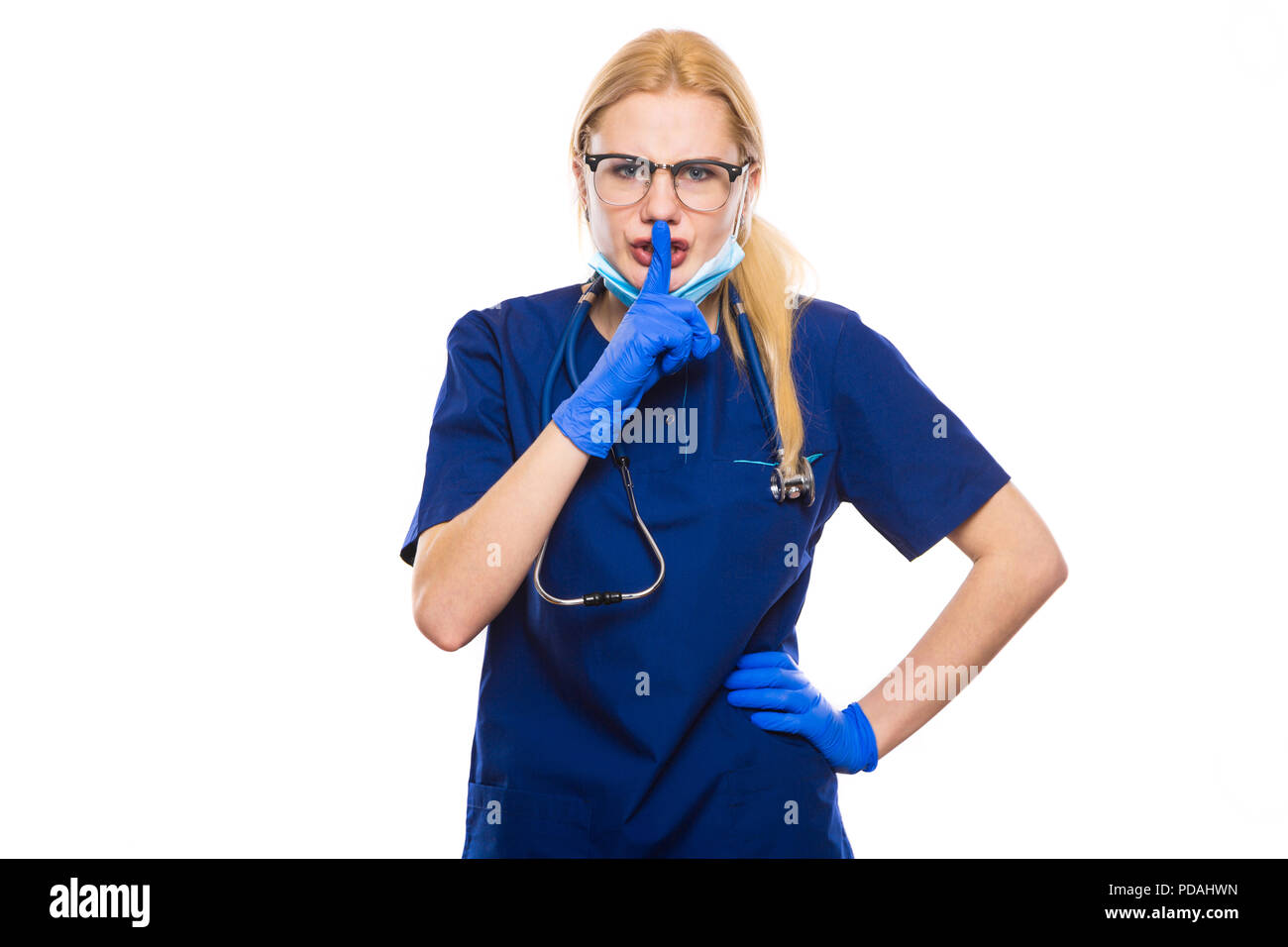 Angry patient gp hi-res stock photography and images - Alamy