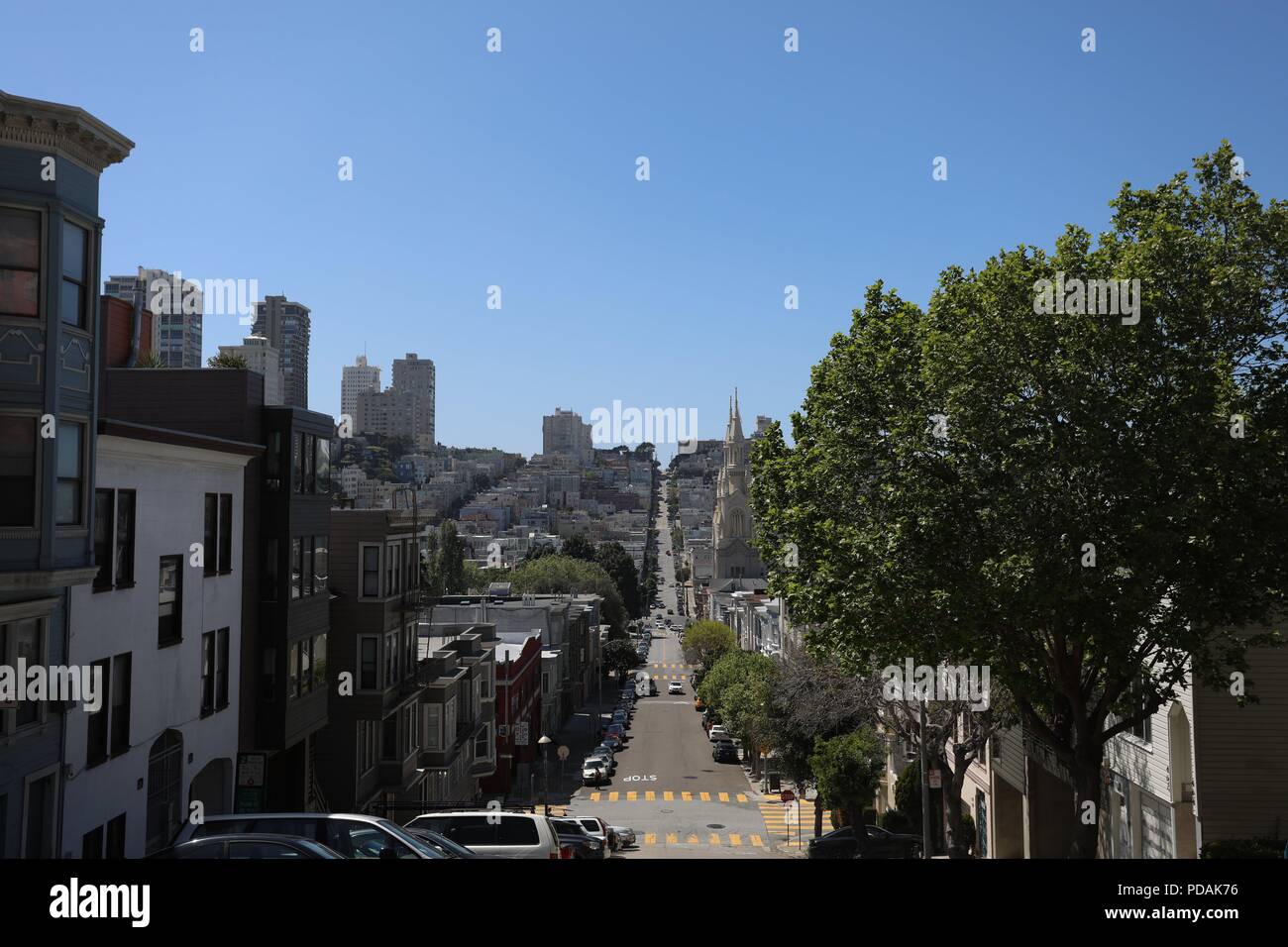 San Francisco Streets Stock Photo - Alamy