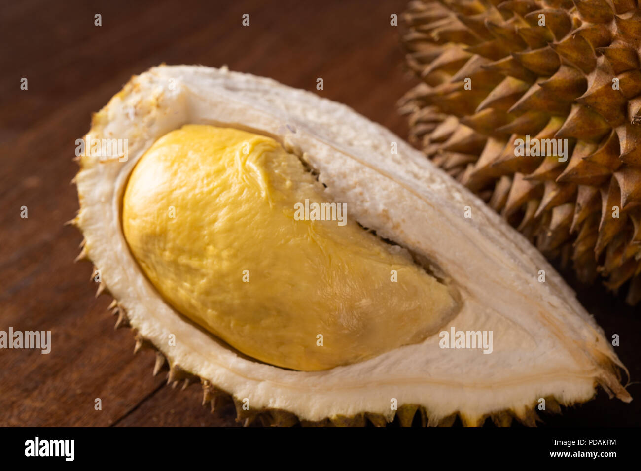musang king tropical durian Stock Photo - Alamy