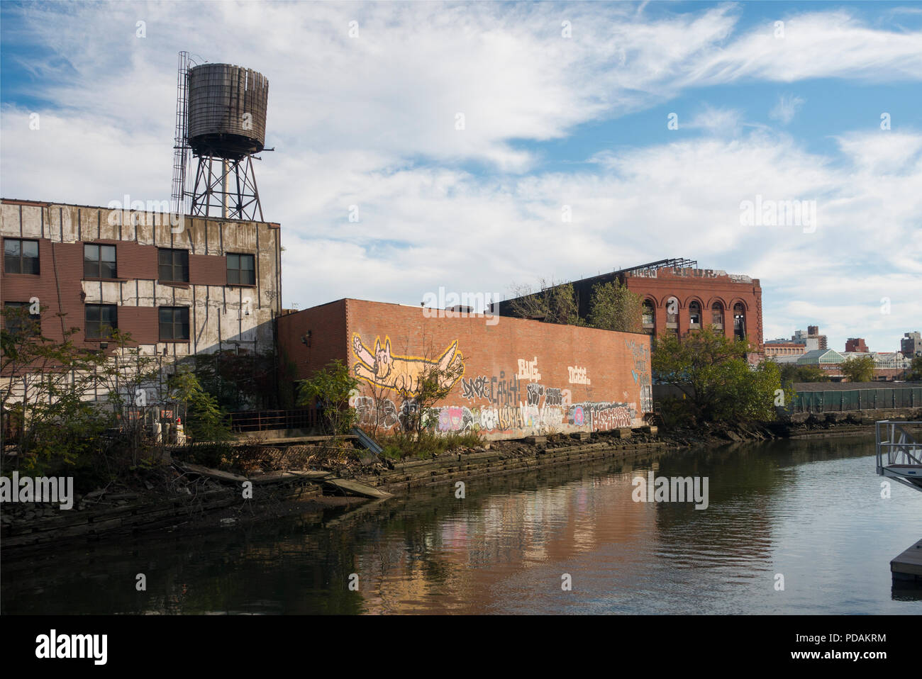 Gowanus canal Brooklyn New York City Stock Photo - Alamy
