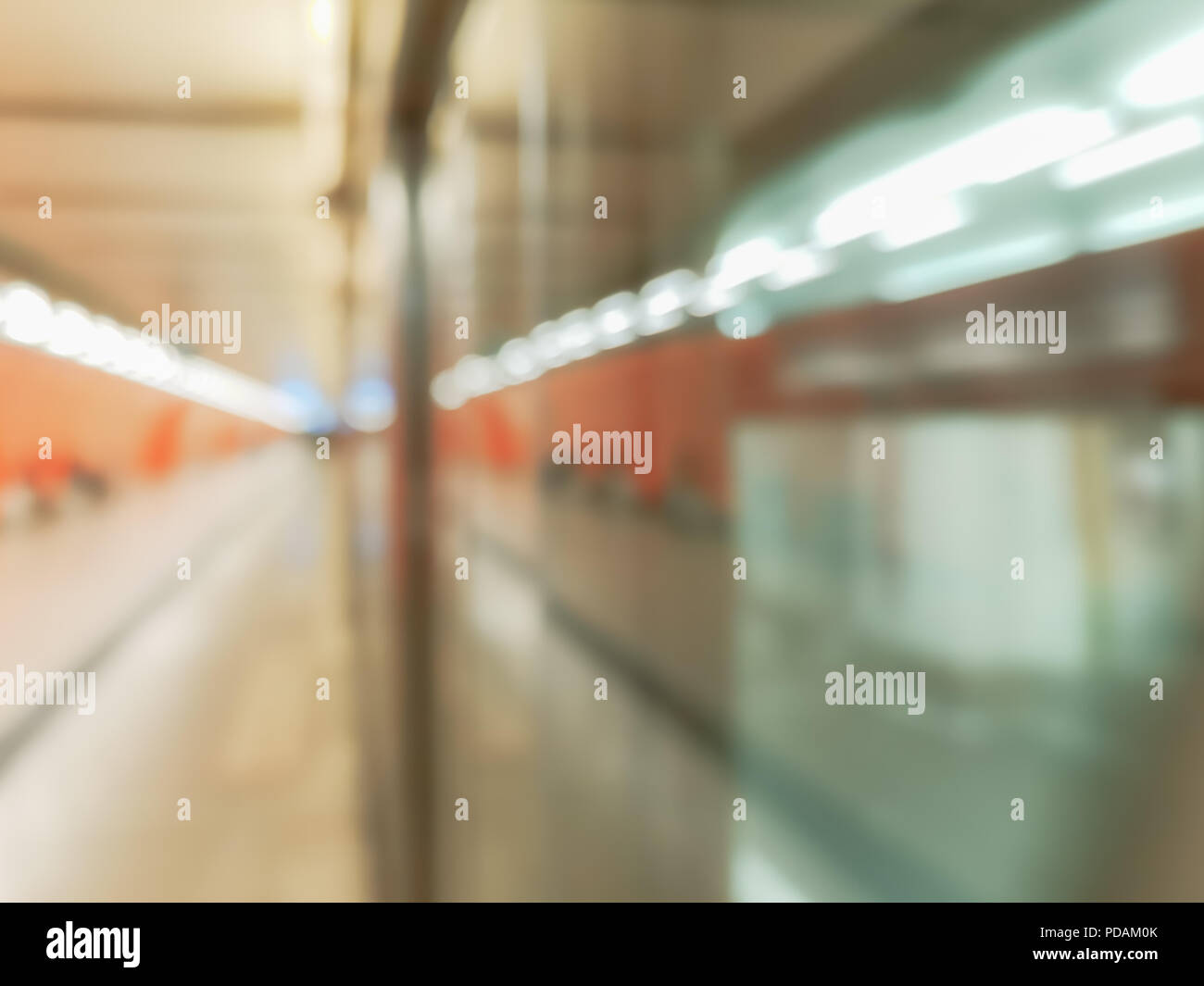 Blur image of people on the subway, hong kong Stock Photo - Alamy