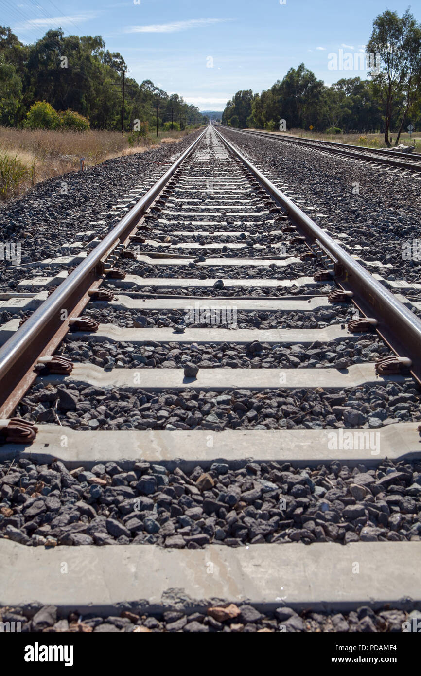 Tracks rail lines victoria hi-res stock photography and images - Alamy