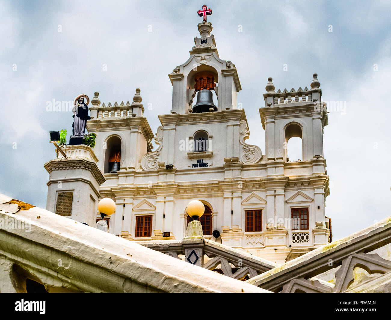 Facade of Our Lady of the Immaculate Conception Church building in ...