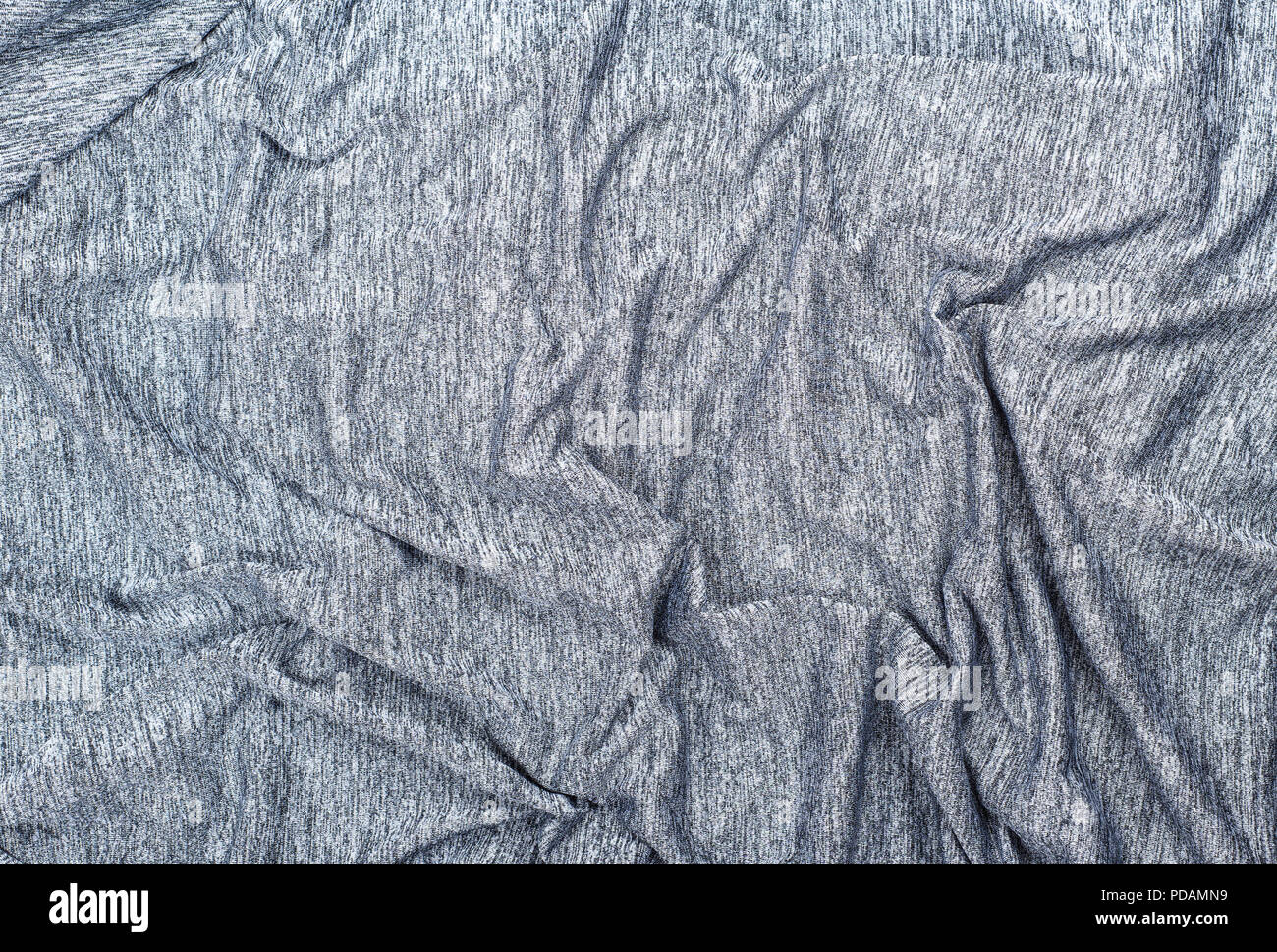 texture of crumpled gray mottled synthetic fabric, full frame Stock ...