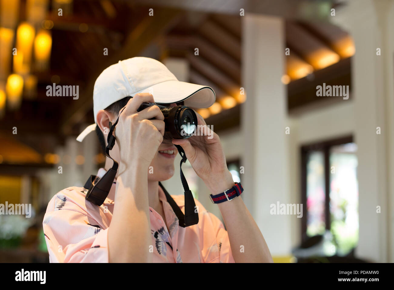 Take a photo with compact camera hi-res stock photography and images ...