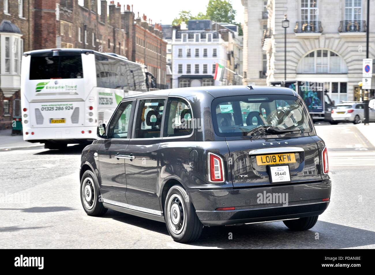 London's new fully electric black cab Stock Photo - Alamy