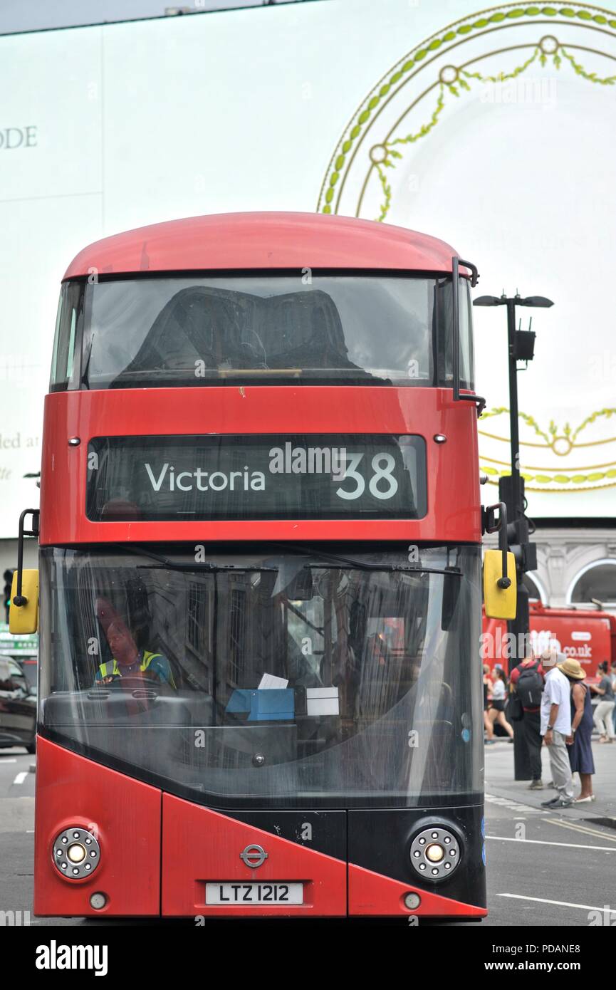 London double decker bus Stock Photo - Alamy