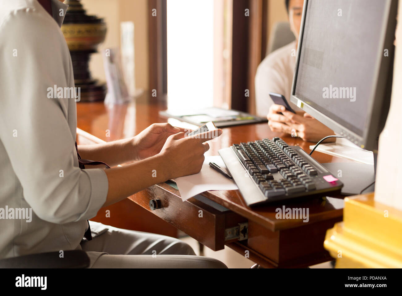 Adult computer job training hi-res stock photography and images - Alamy