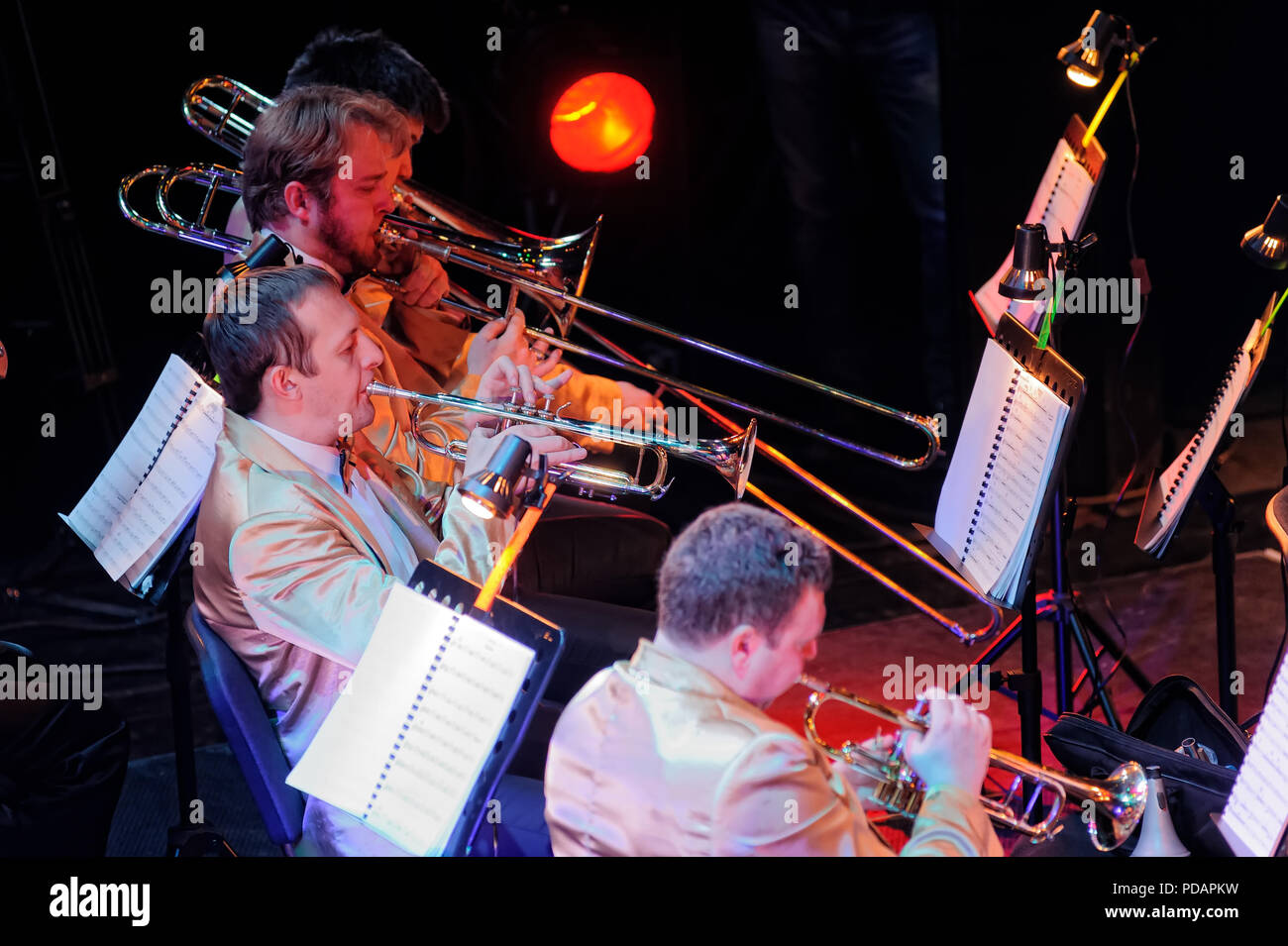 Orchestra pit trumpet hi-res stock photography and images - Alamy