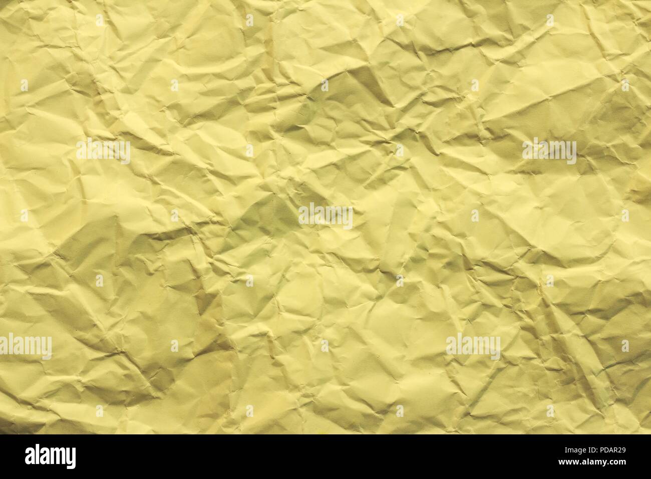 Crumpled paper for background usage Stock Photo - Alamy