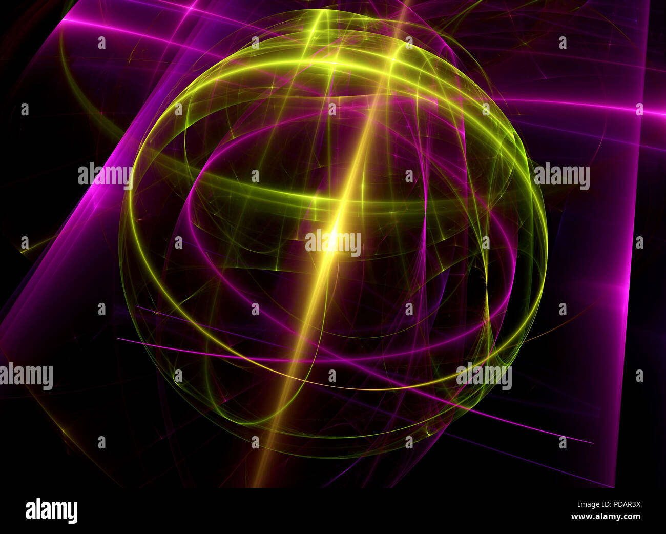 Abstract fractal patterns and shapes. Fractal texture. The colors in ...